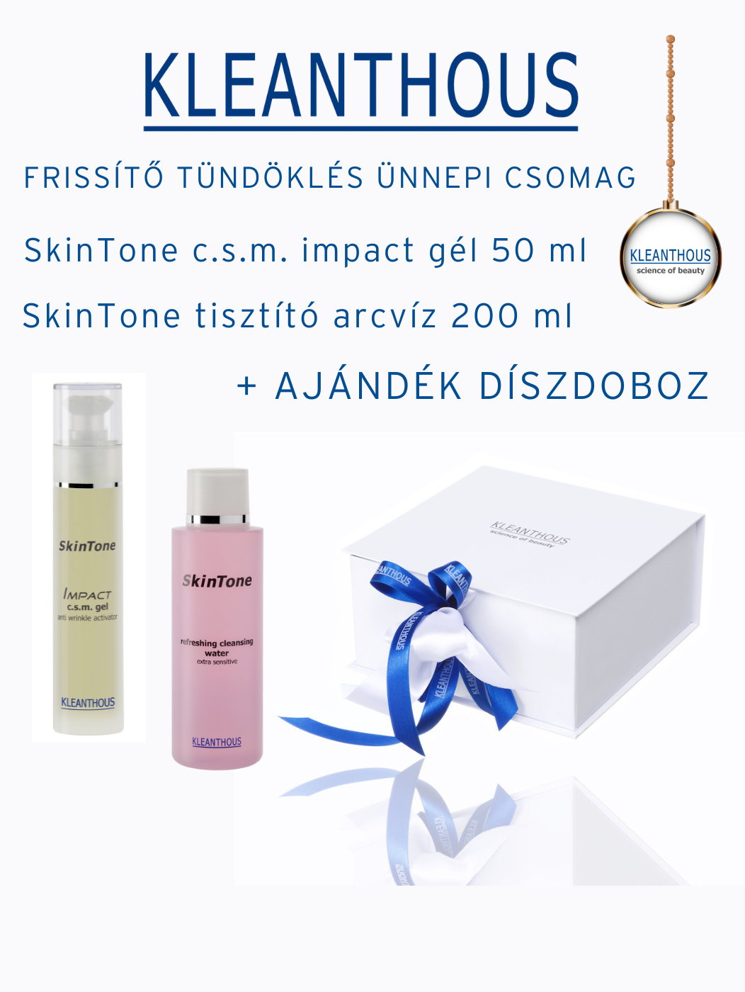 Ünnepi díszdoboz FRISSÍTŐ TÜNDÖKLÉS - Kleanthous